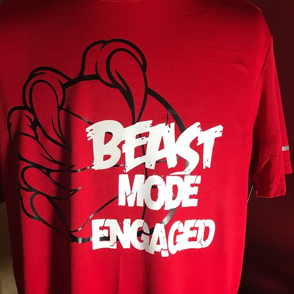 Shirts | Beast Mode Engaged Dry Fit T Shirt | Poshmark